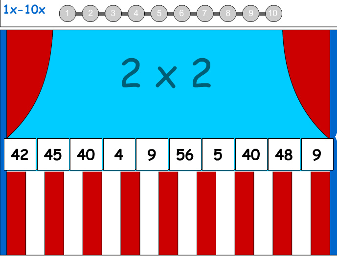 Mixed times tables game - Studyladder Interactive Learning Games